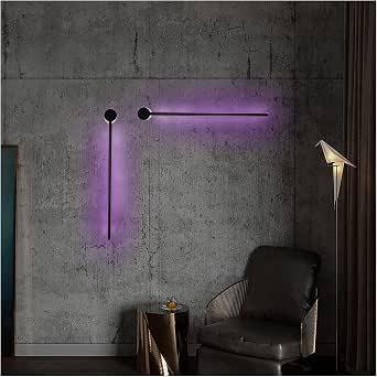Amazon.com: Wall Lamp LED RGB Color Changing Wall Light with Remote ...