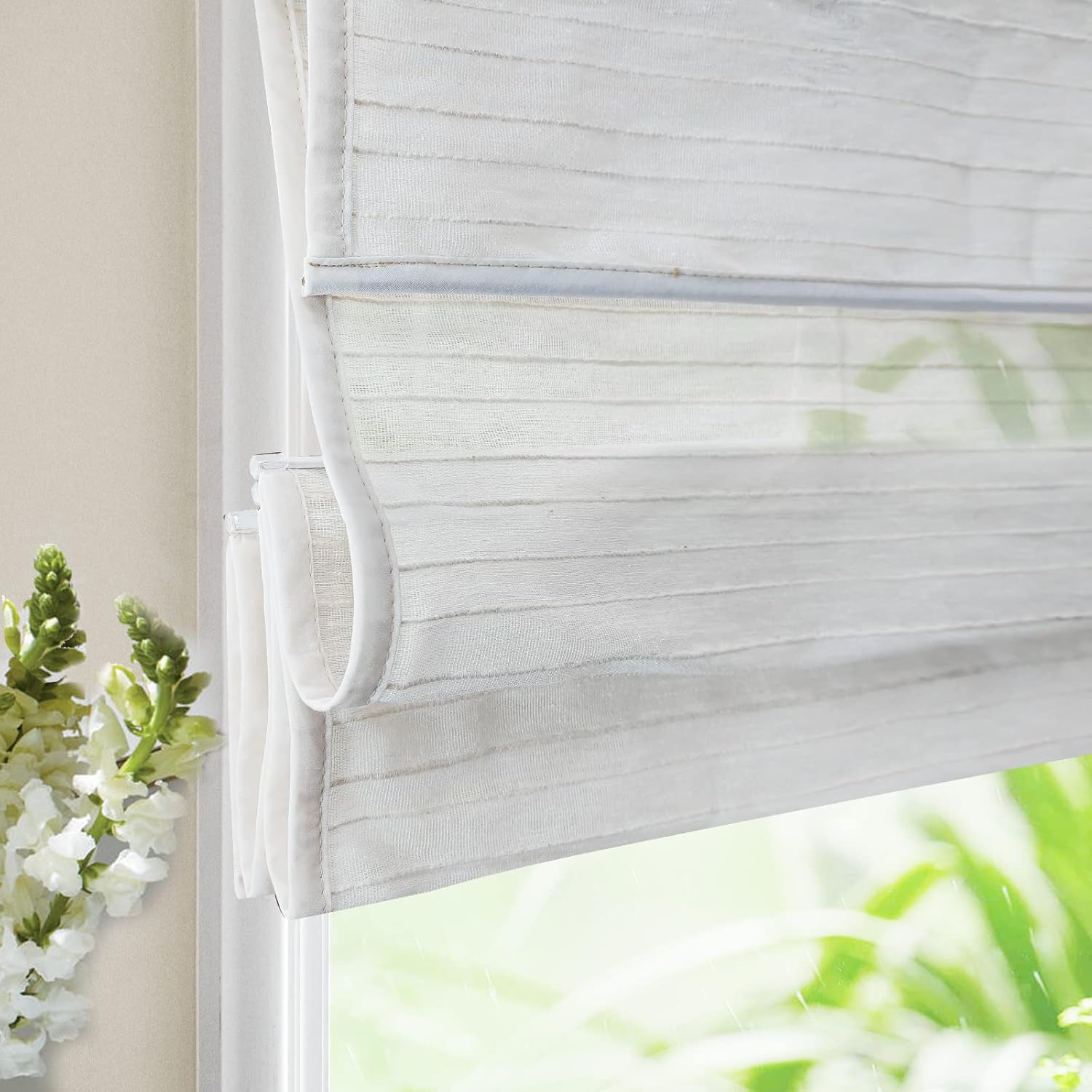 Amazon.com: LETAU Nature Window Blinds Shades, 80% Hemp and 20% Cotton ...