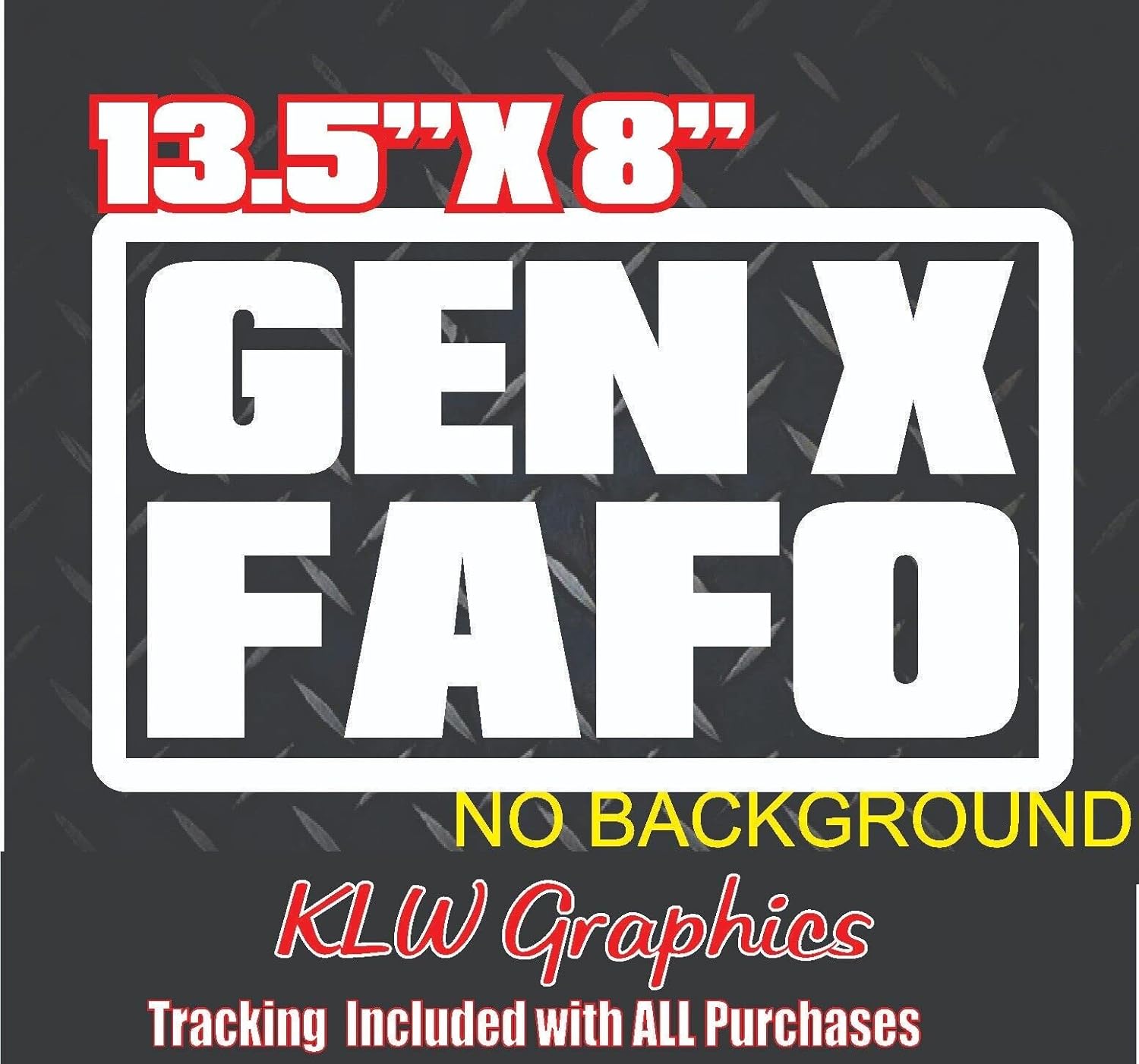 Amazon.com: Gen X FAFO Big Decal Sticker Turbo Diesel Truck 7.3 6.7 6.6 ...