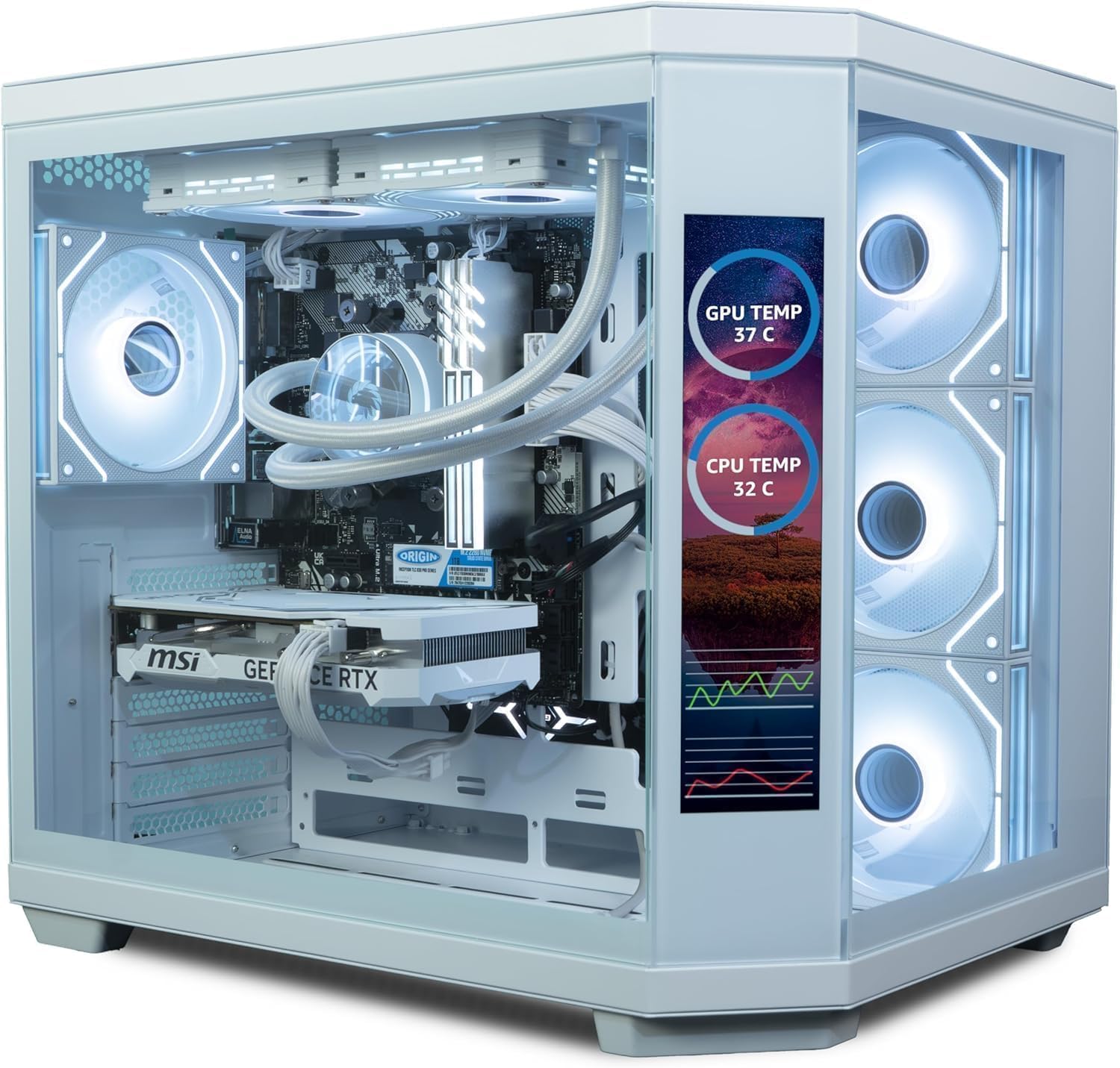 ionz Gaming PC - Desktop Computer, Ryzen 5 5600, NVIDIA RTX 5060,16GB ...