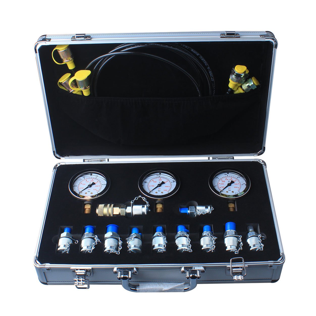DUSICHIN DUS-900 Excavator Hydraulic Pressure Test Kit, Hydraulic ...