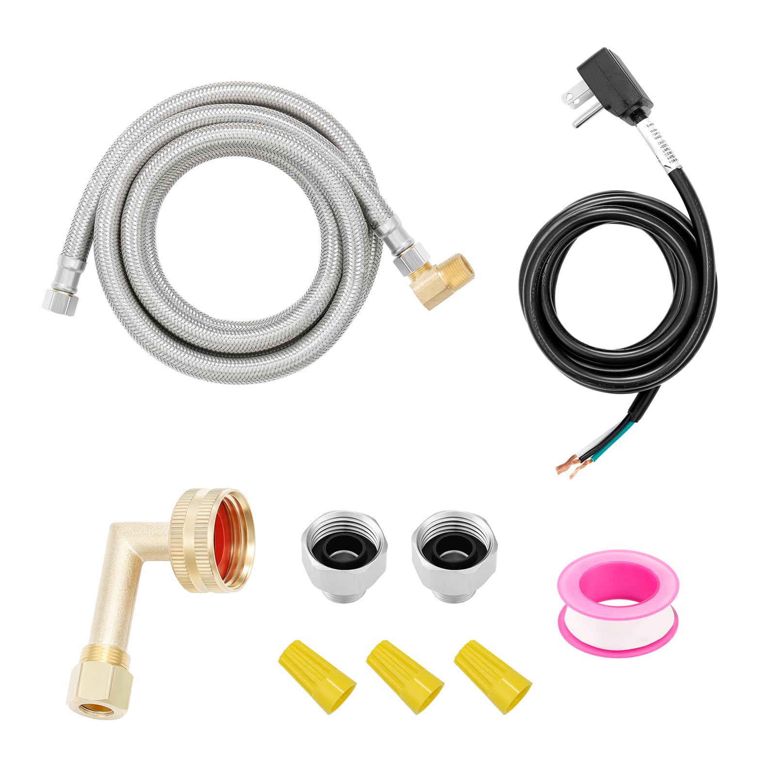 Amazon.com: Solimeta Universal Dishwasher Installation Kit with 6 ft ...