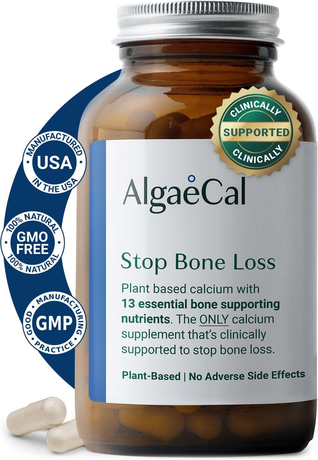 Amazon.com: OCEAN ESSENCE Total Bone Support - Plant-Based Algae ...