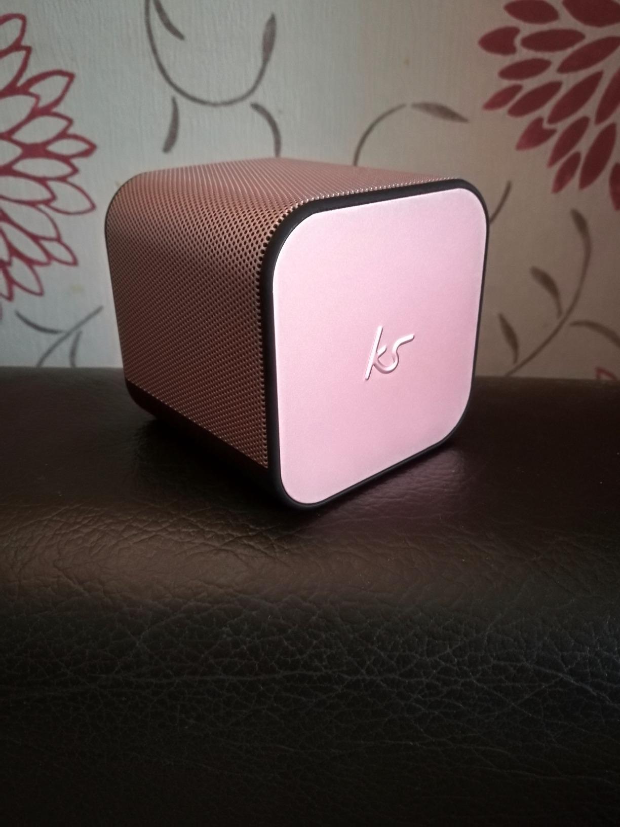 KitSound Boom Cube Metallic Portable Rechargeable Wireless Bluetooth ...