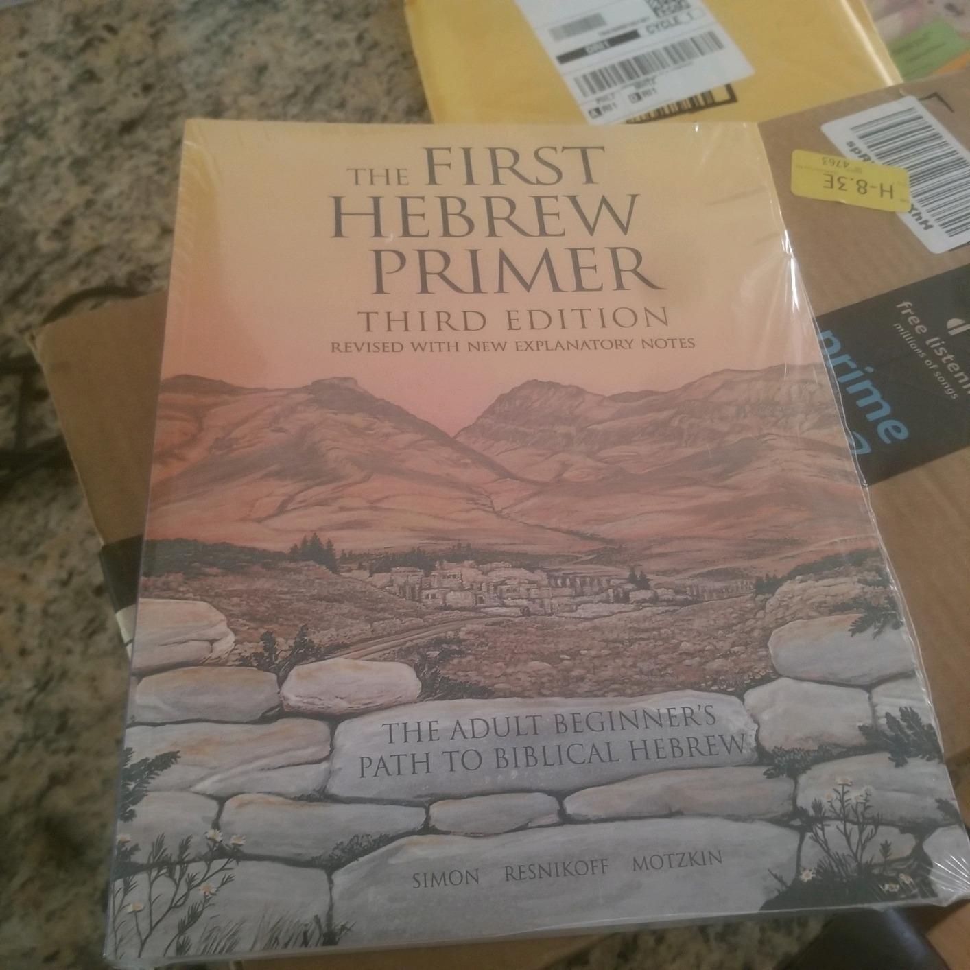 The First Hebrew Primer: The Adult Beginner's Path to Biblical Hebrew ...