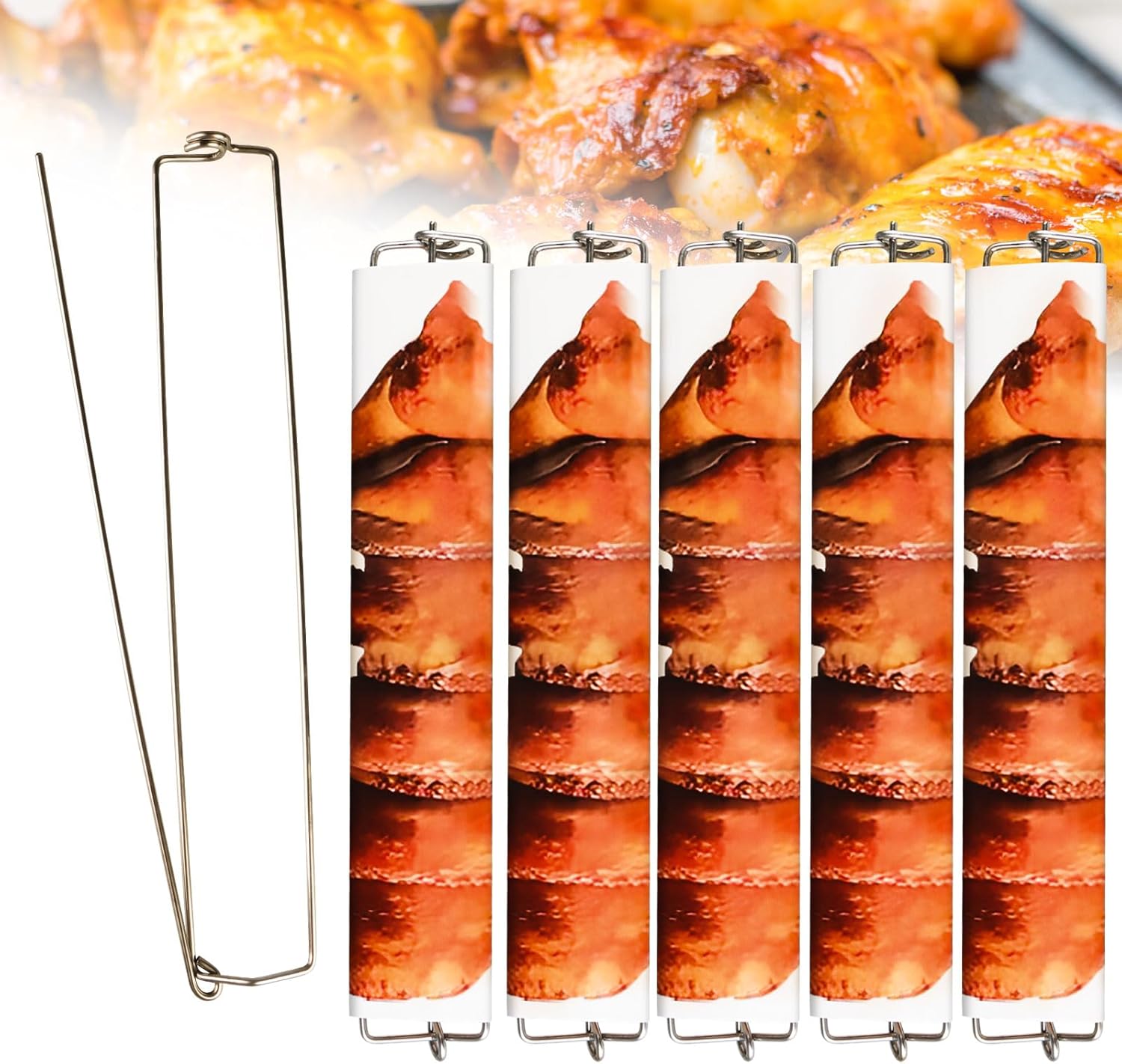 Amazon.com: ZIYIME 6 Pcs Wing Rails for Chicken Wings - Wing Rails For ...
