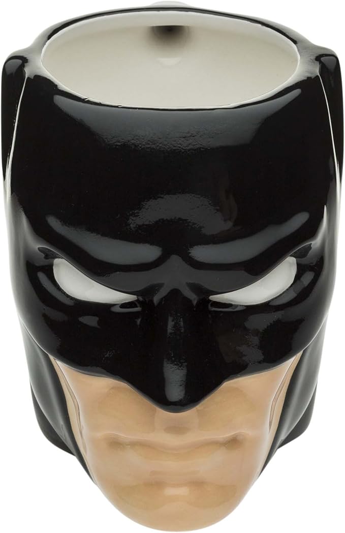 Amazon.com: Zak Designs DC Comics Batman Sculpted Coffee Mug, Ceramic ...