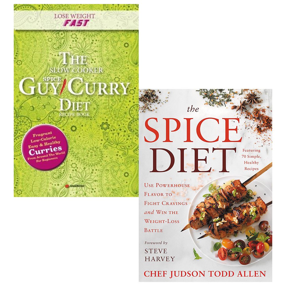 Slow cooker spice-guy curry and spice diet [hardcover] 2 books ...