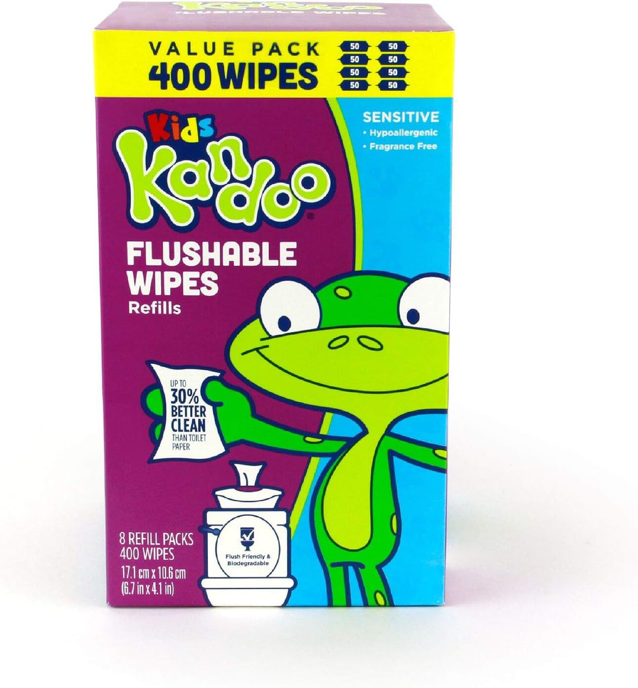 Amazon.com: Kandoo Flushable Cleansing Wipes for Babies and Kids ...
