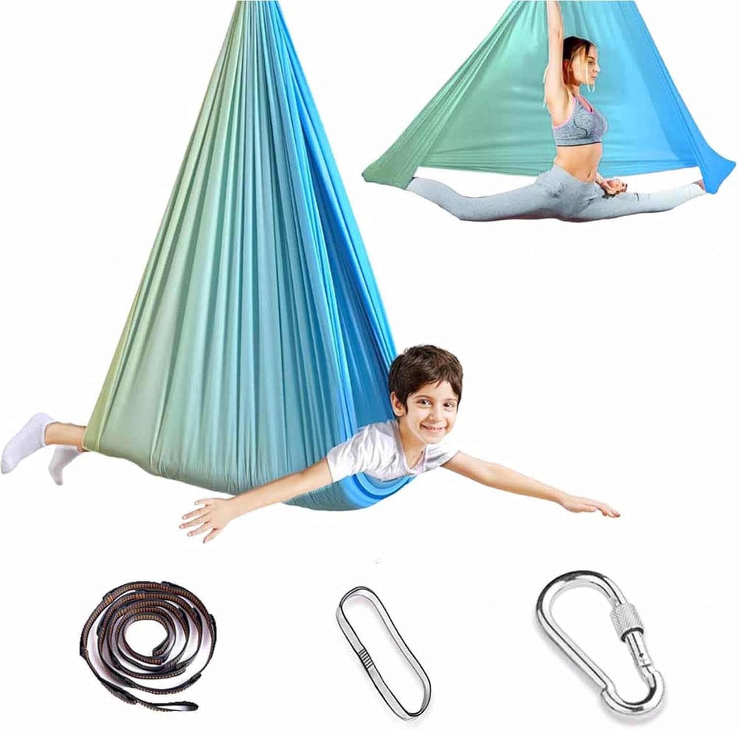 Generisch 𝐓herapieschaukel Kinder Tuch Body Zur Stresslinderung 𝐘oga ...