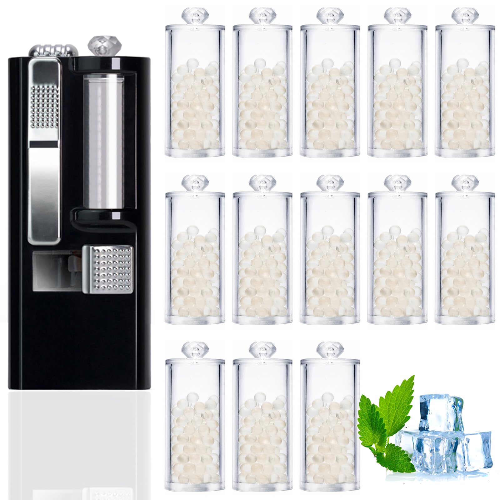 Crush Balls Cigarettes, 1300 Menthol Cigarette Crush, 16 Flavors Mint ...