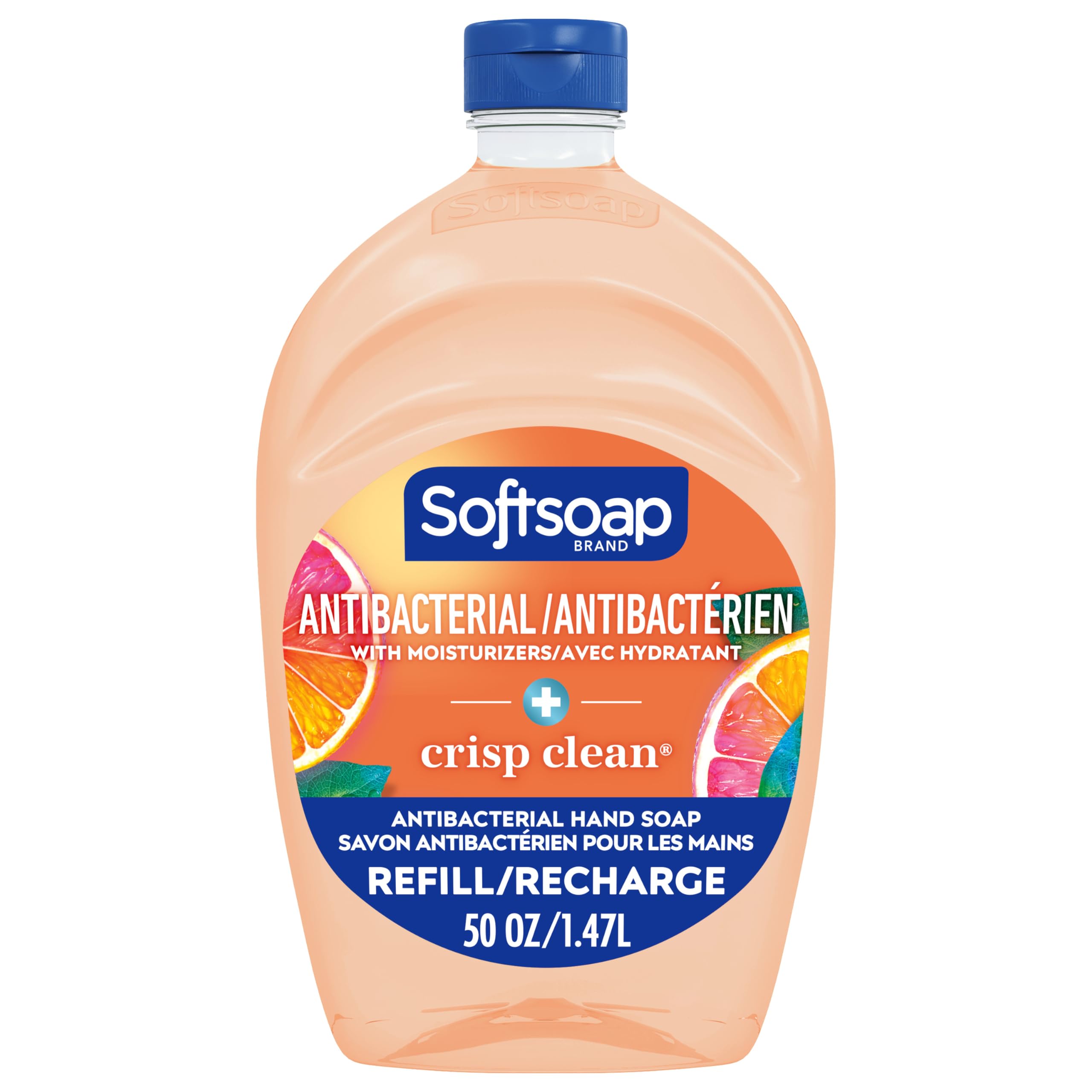 Amazon.com : Softsoap Antibacterial Refill 50oz Crisp Clean Scent ...
