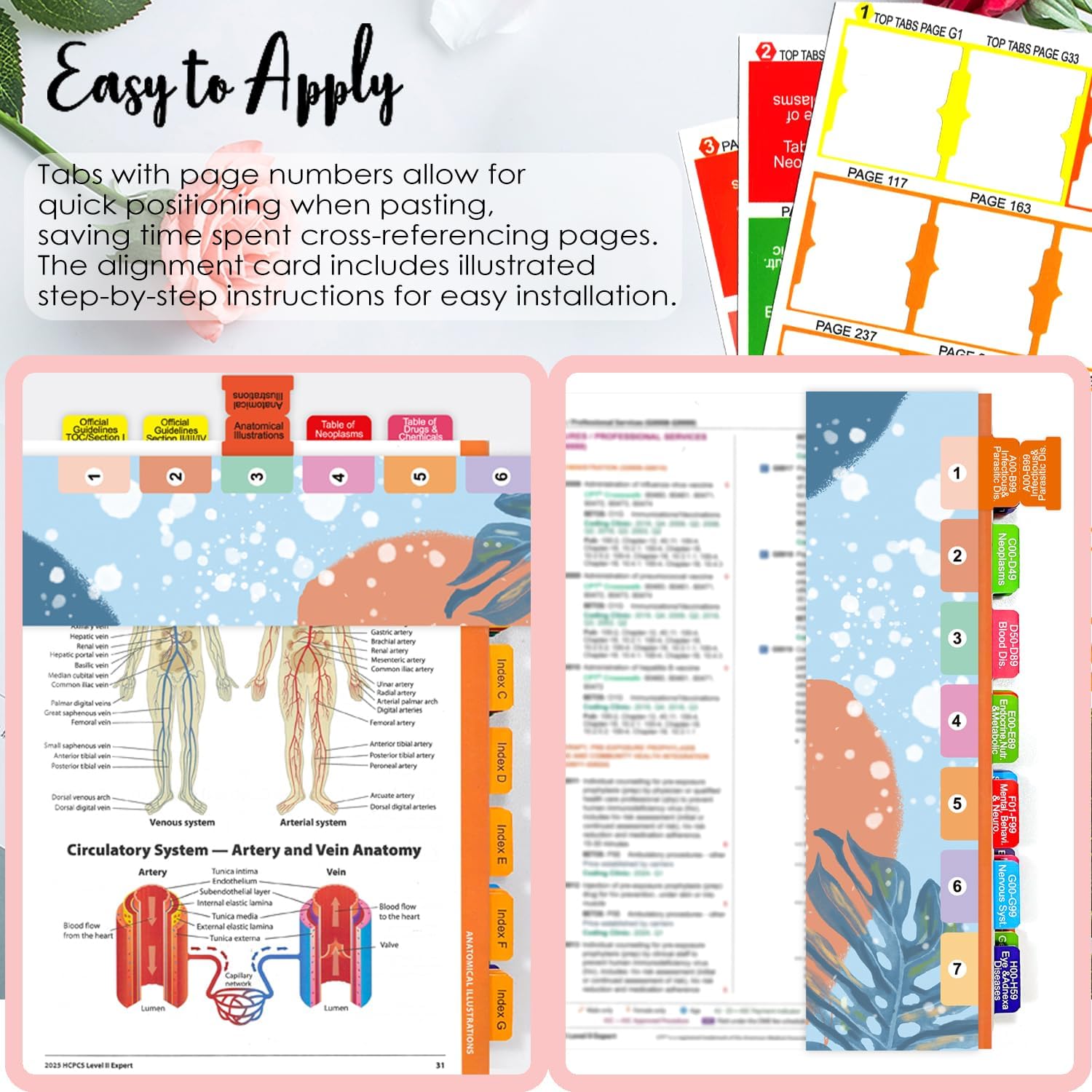 Color Coded Index Tabs for AAPC Version ICD-10-CM Nepal | Ubuy