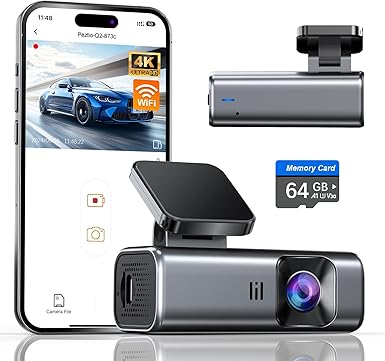 Amazon.com: Front Dash Cam 2K WiFi 1440P Car Camera for Cars with Super ...