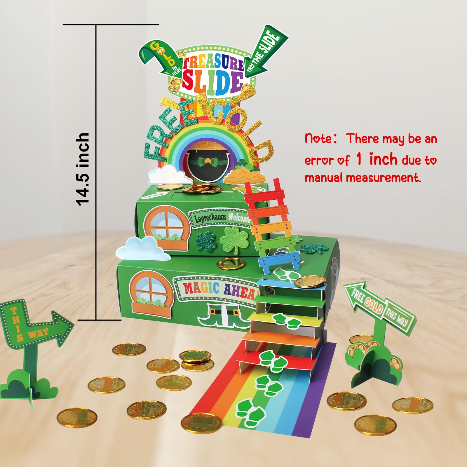 Classroom Craft Project St. Patrick's Day Leprechaun Trap Kit - DIY ...