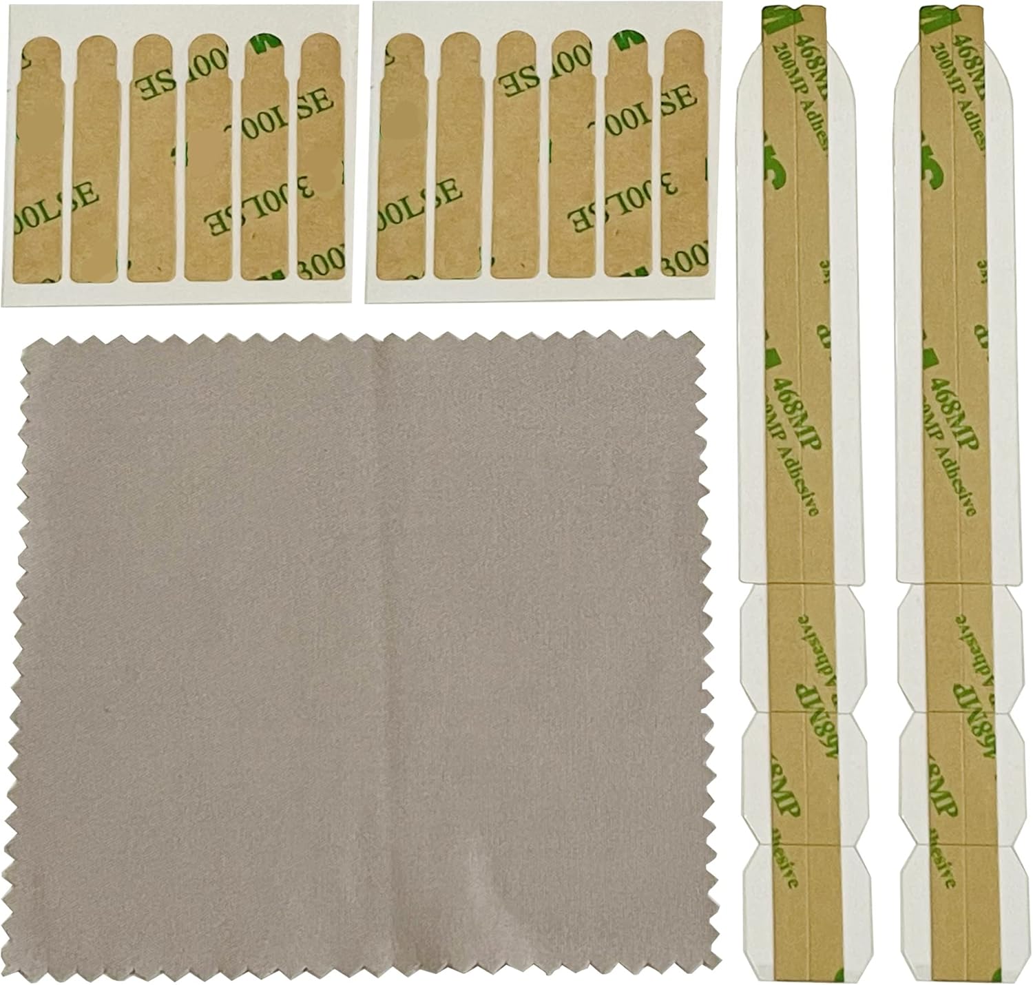 Kinmiee Privacy Screen Adhesive Strips and Slide Mount Tabs for ...