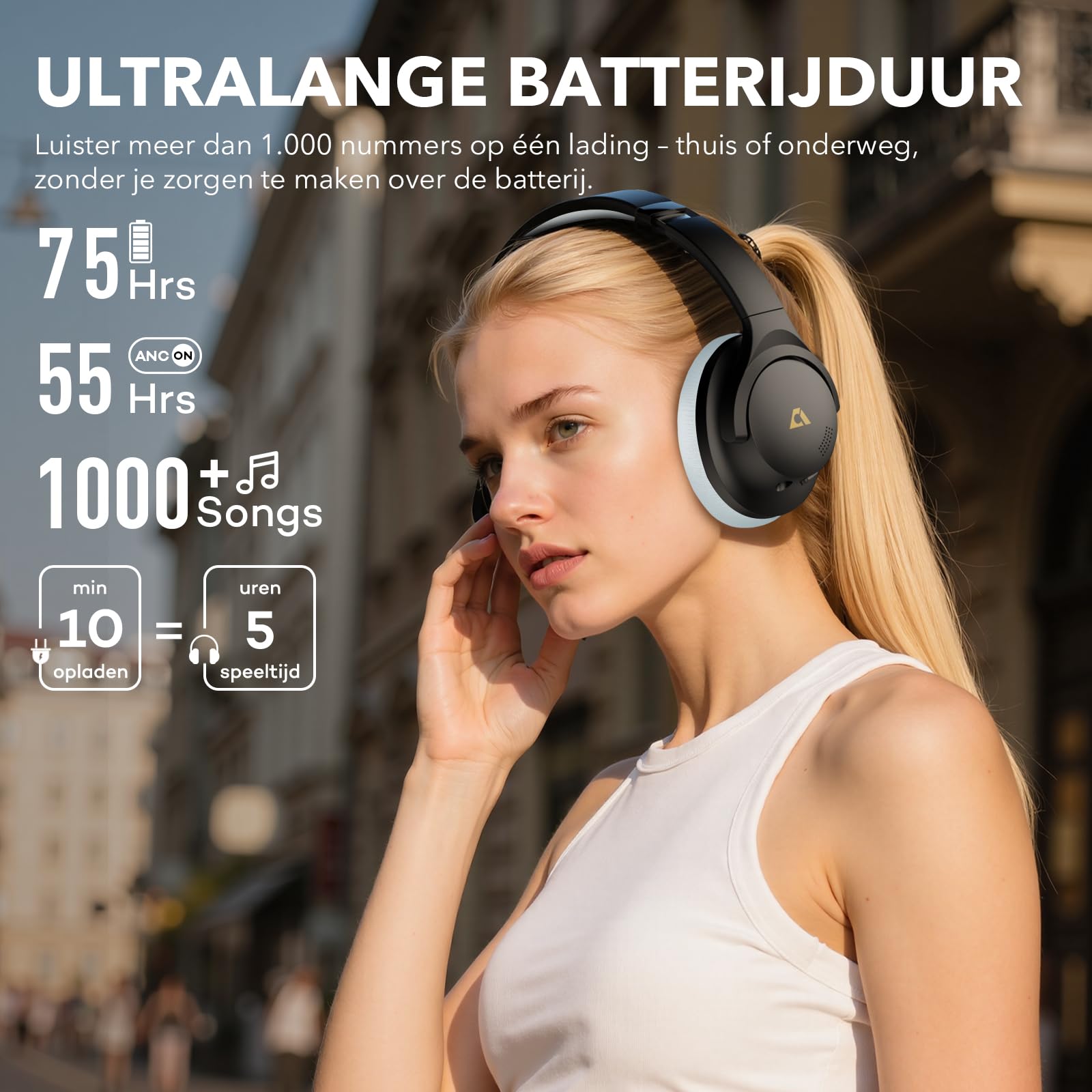 Snapklik.com : Y8+ Noise Cancelling Headphones Bluetooth 6.0, Wireless ...