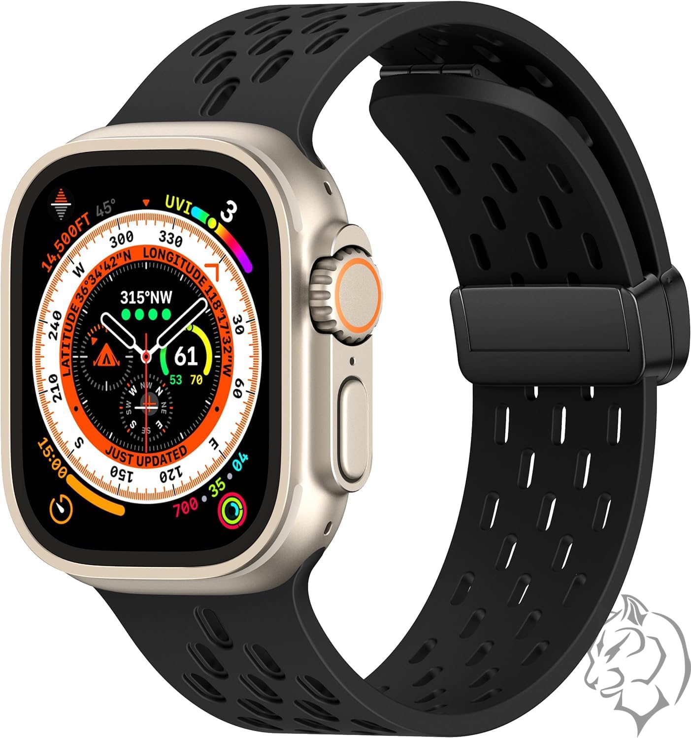 Apple Watch için URUCHI Manyetik Ter Önleyici Spor Kordon, Suya ...