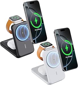 Amazon.com: RORRY Portable Charger, 3-in-1 Charging Station 10000mAh Portable Charger Power Bank ...