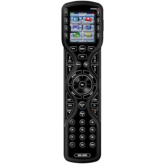Buy Universal Remote Control MX-450 Custom Programmable Remote Control ...