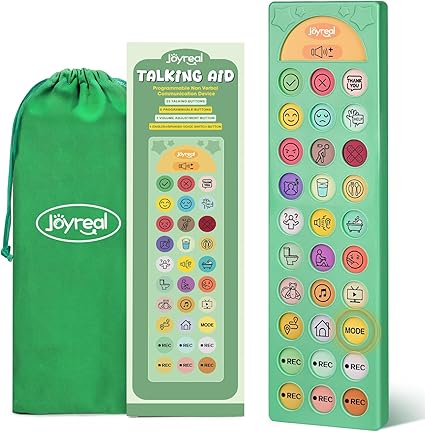Amazon.com: Joyreal AAC Device for Autism, Non Verbal Communication ...