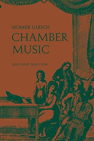 Chamber Music: Ulrich, Homer: 9780231086172: Amazon.com: Books