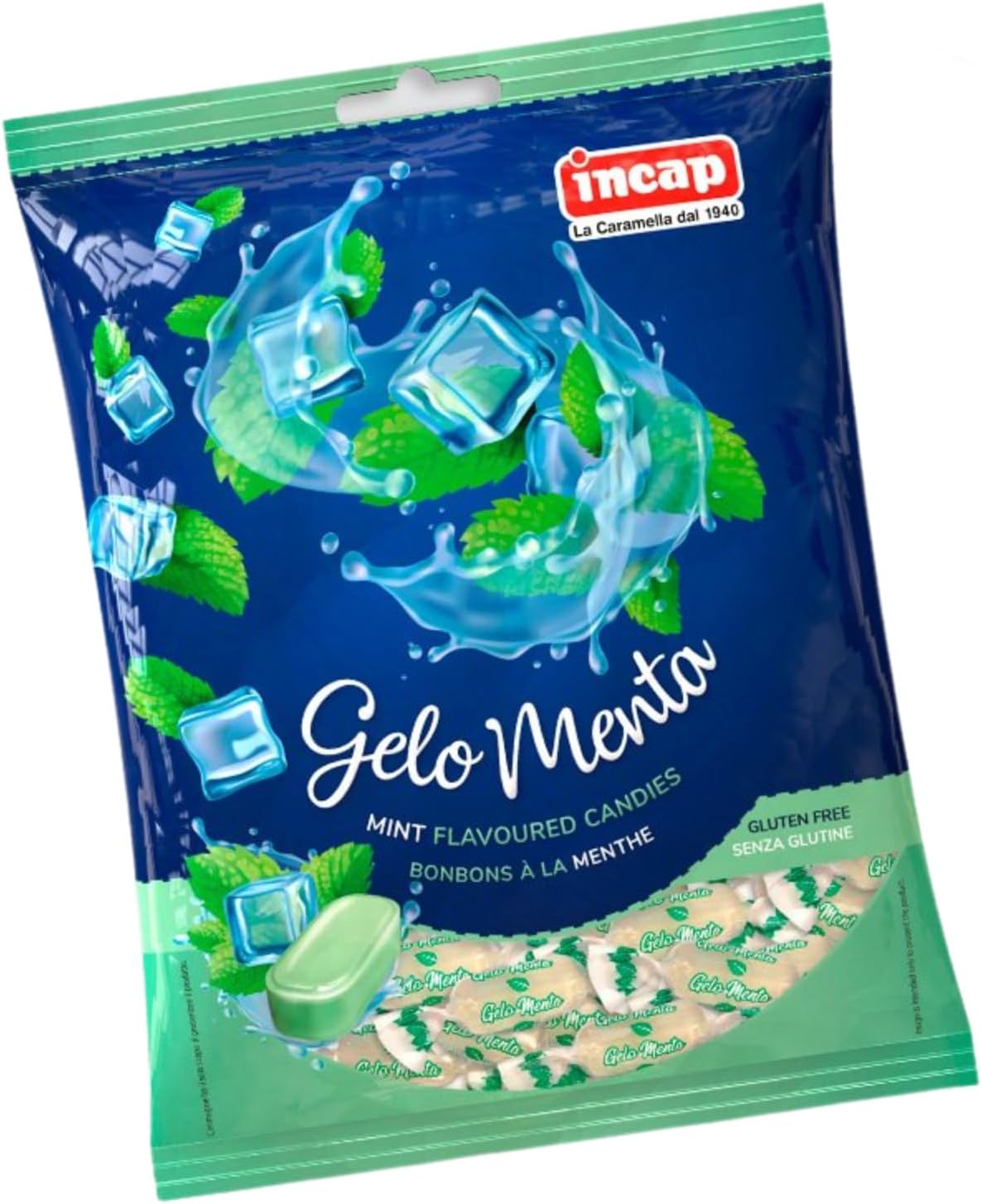 Dure Incap - Caramelos con sabor a menta y helada, 200 g, sin gluten ...