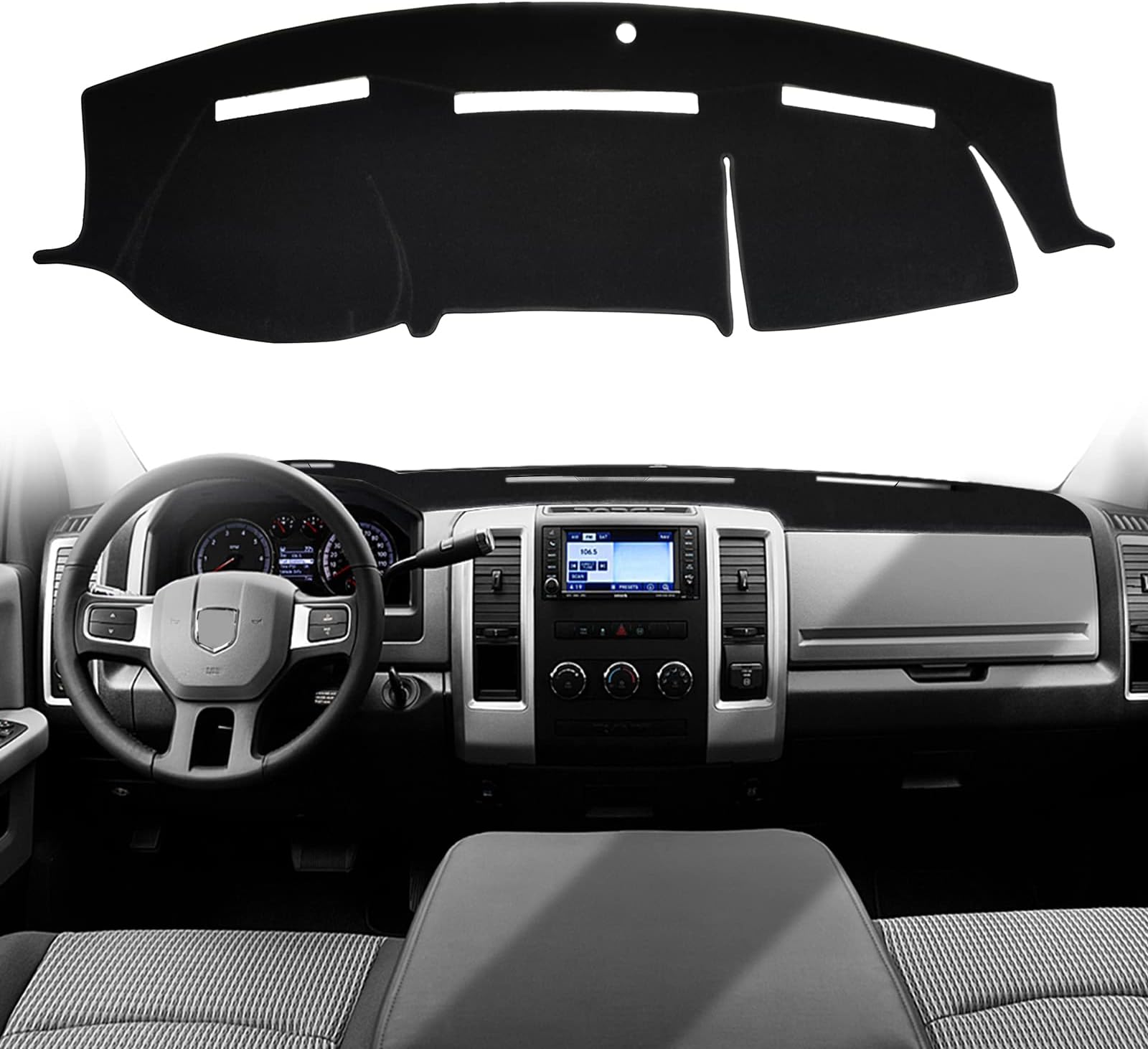 Amazon.com: HanLanKa Dashboard Cover Mat Dash Cover Compatible with ...