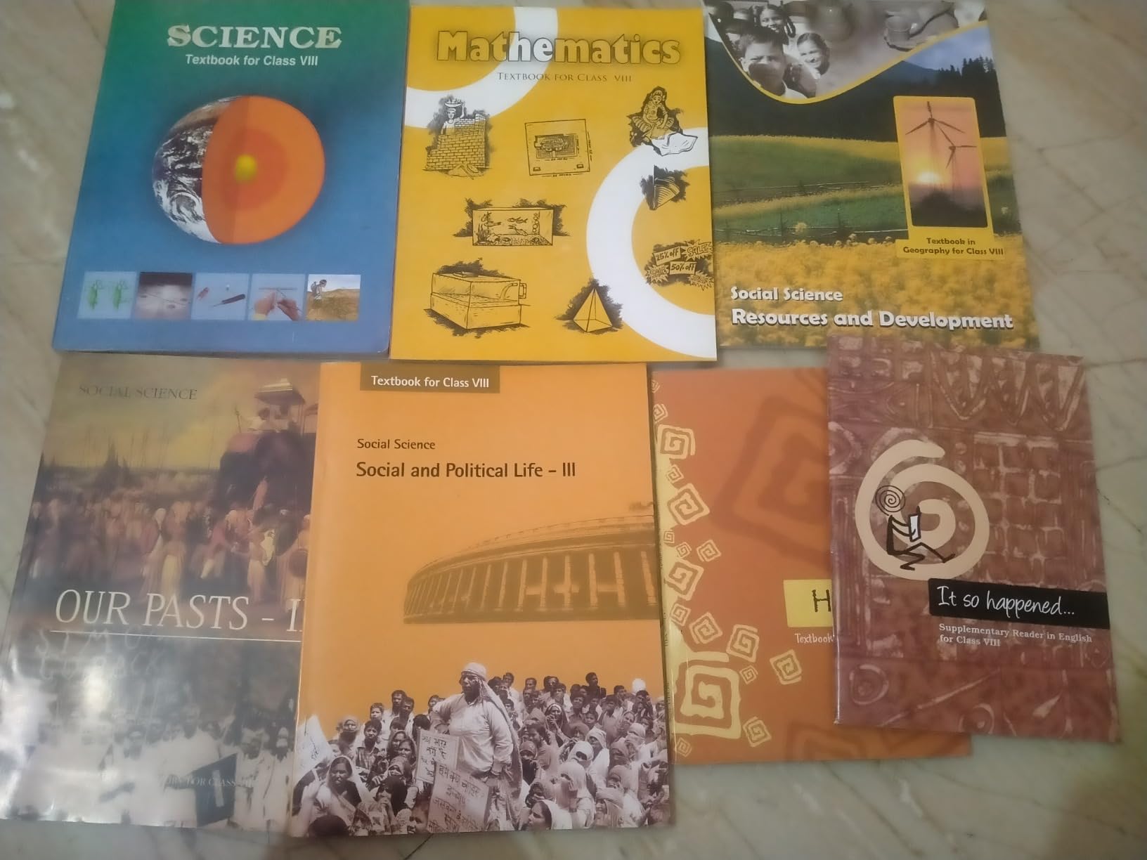 NCERT Books Set for Class 8 (English Medium) (7 Books - SchoolWaale ...