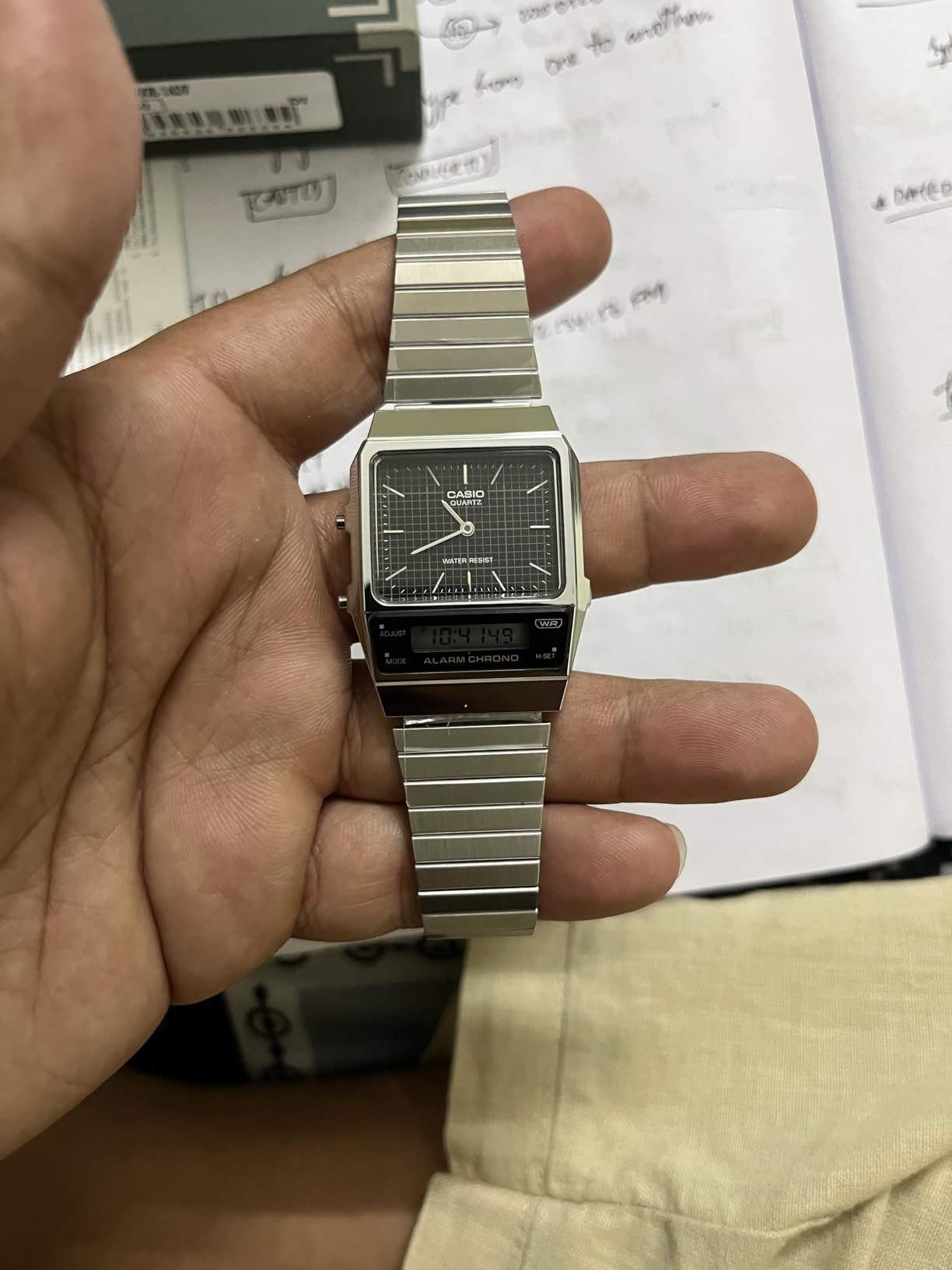 Casio Vintage AQ-800E-1ADF Analog-Digital Watch
