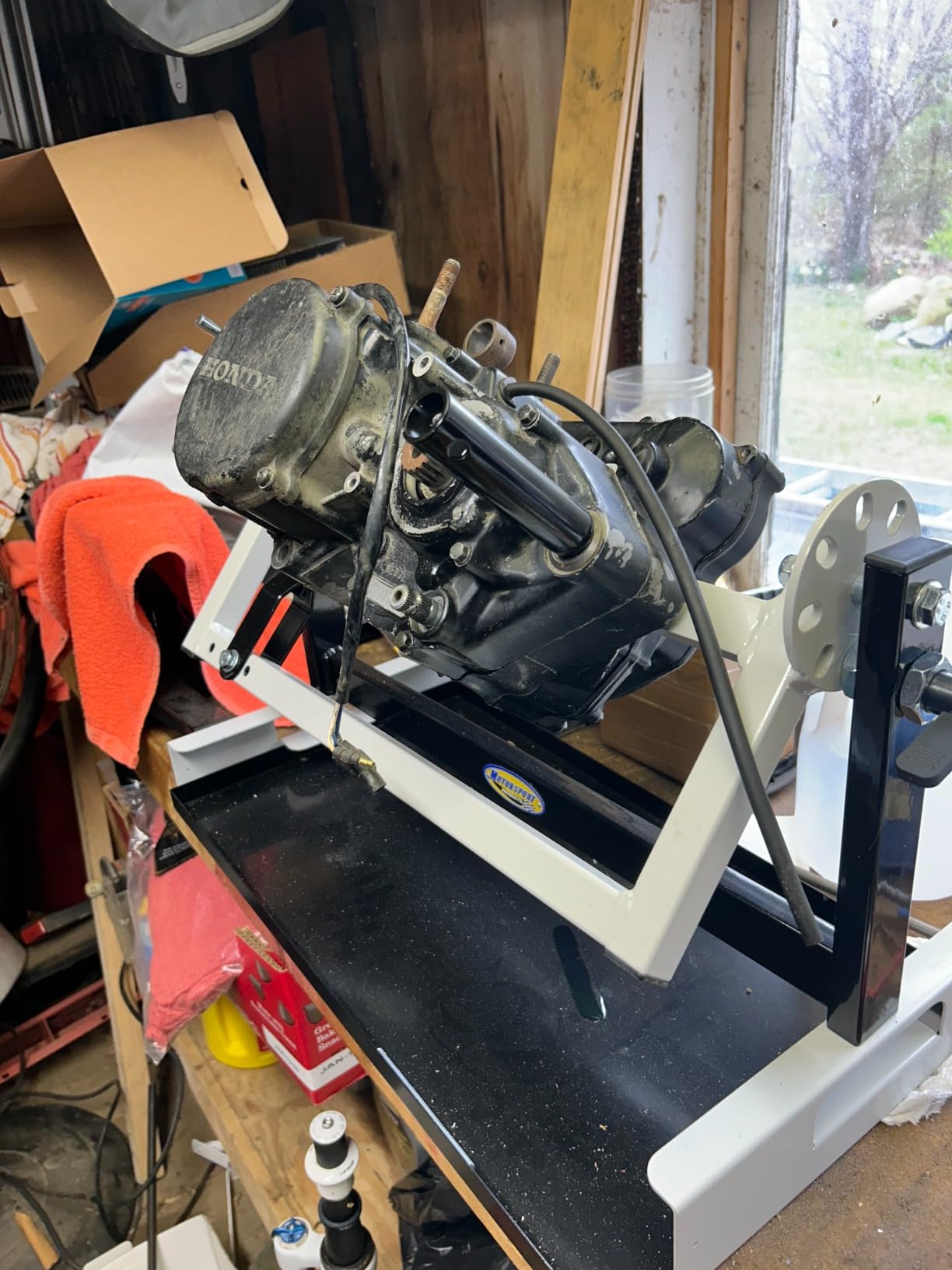 Amazon.com: Motorsport Products 60-1002 MX Engine Stand : Automotive