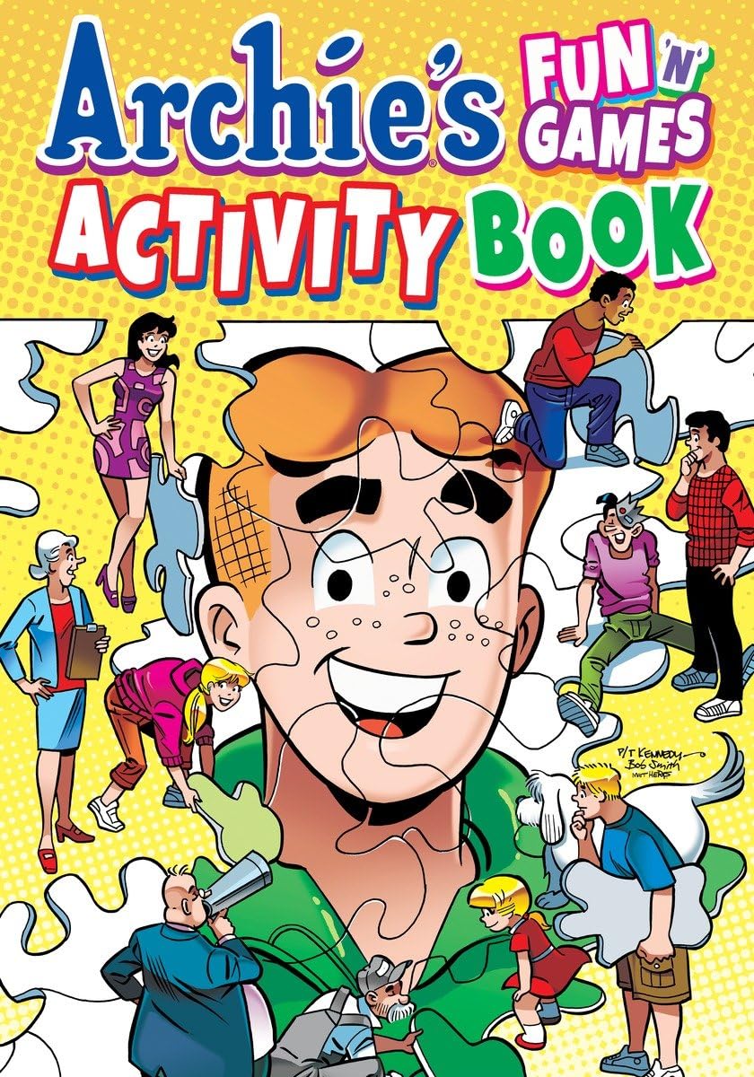Archie's Fun 'n' Games Activity Book: Archie Superstars: 9781936975518 ...