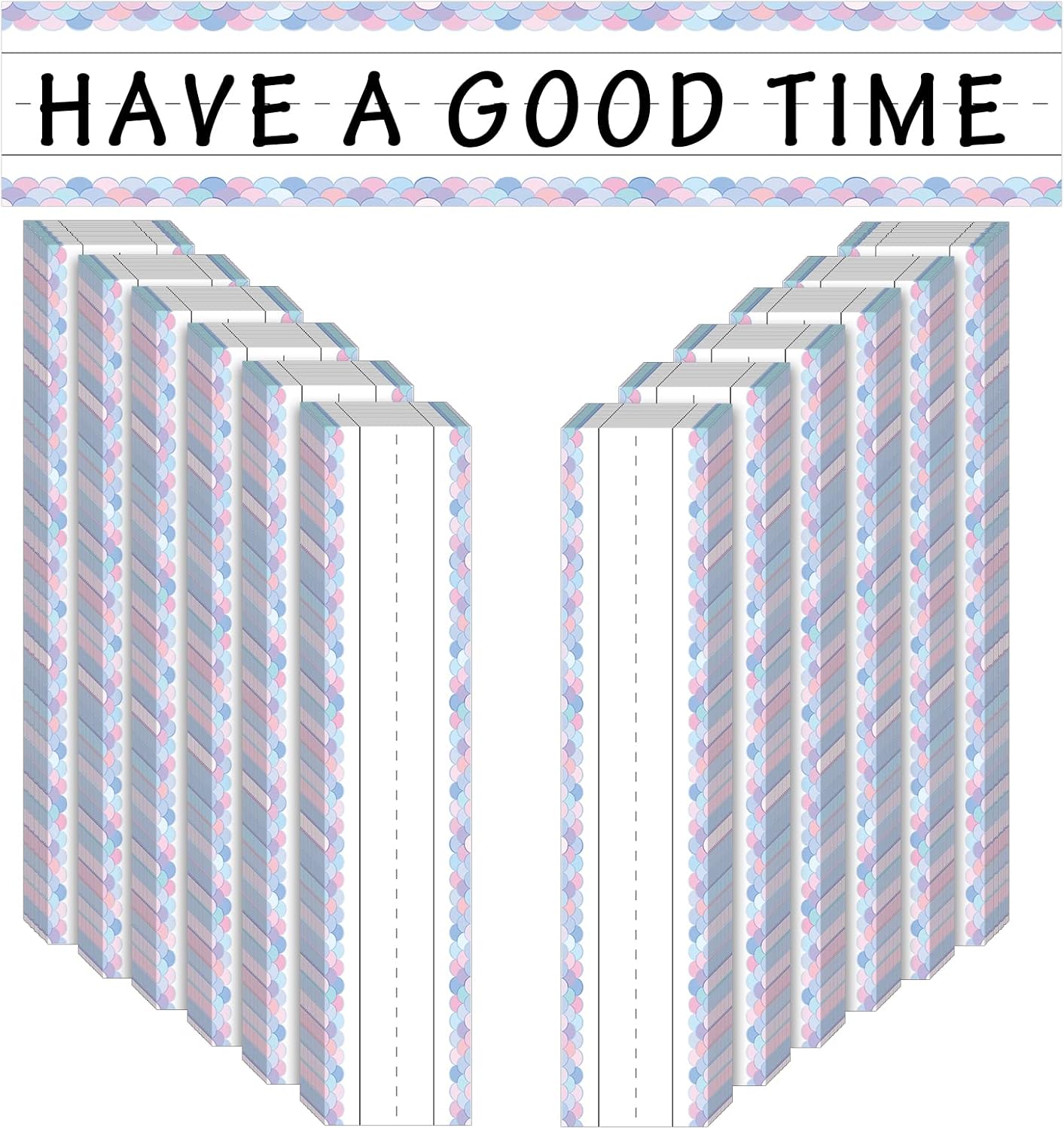 Amazon.com: Ireer 300 Sheets Sentence Strips Colored Sentence Strips ...