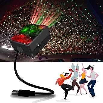 Amazon.com: Latest Version Sky LED Projector for Car, Mini LED ...