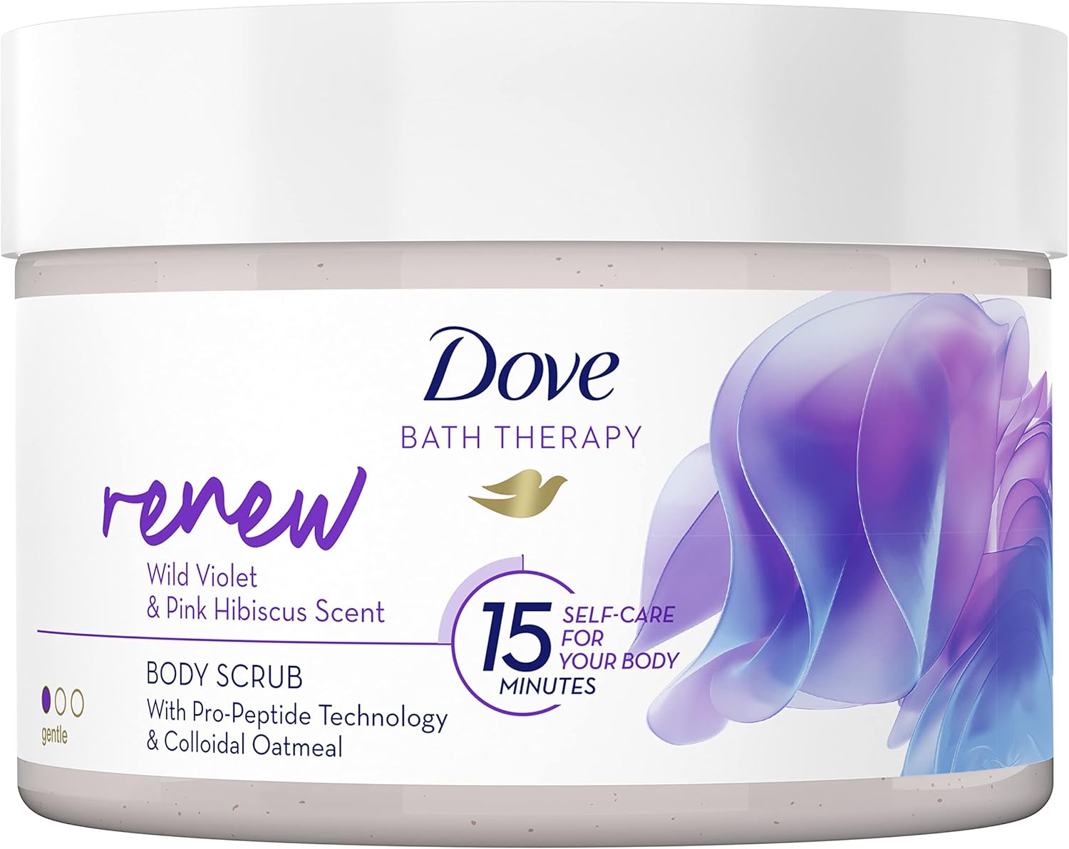 Dove Bath Therapy Renew Bodyscrub, voor een veerkrachtige en vernieuwde ...