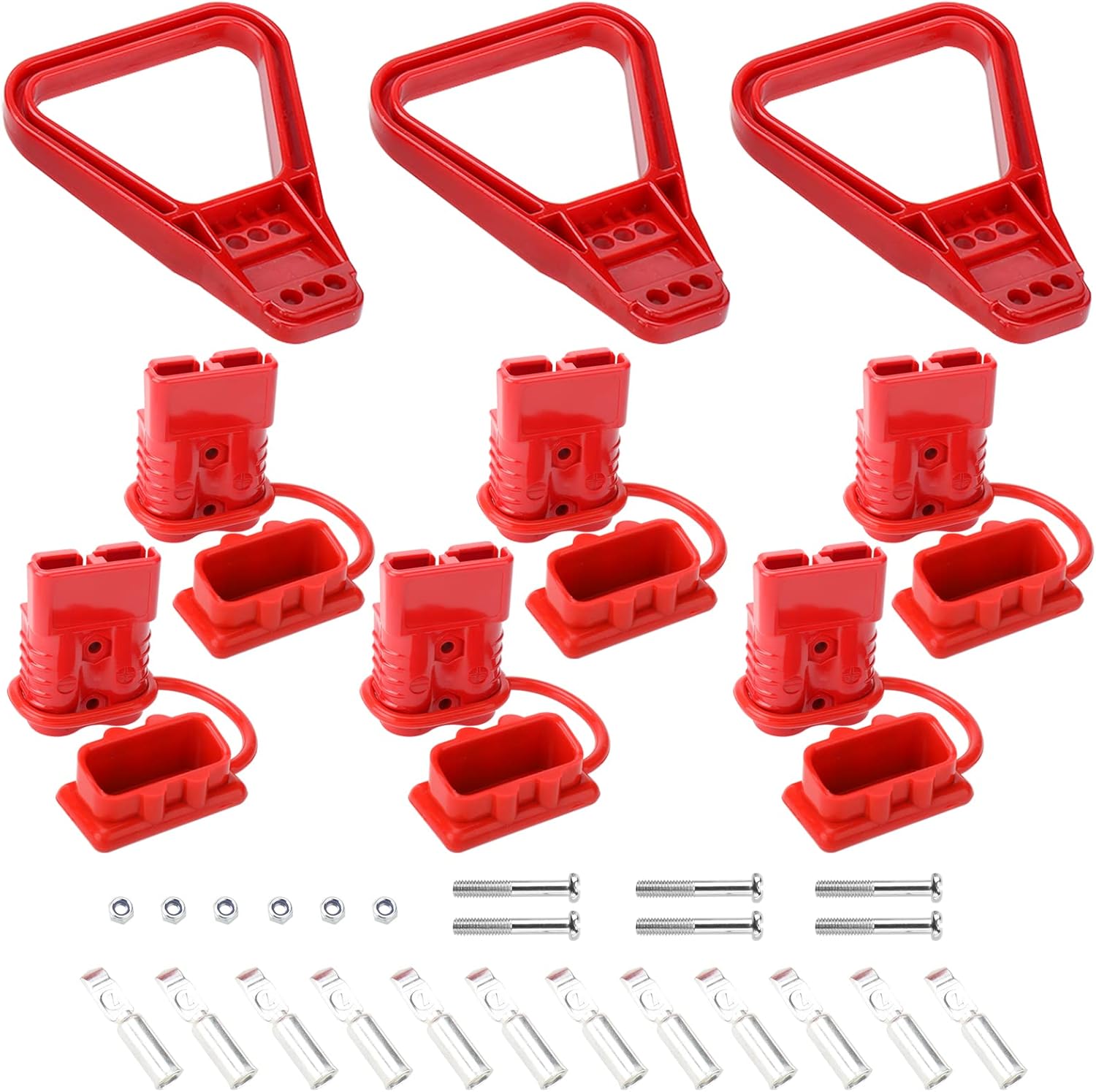 Amazon.com: AuInLand Battery Quick Connect, Battery Connector Plug ...