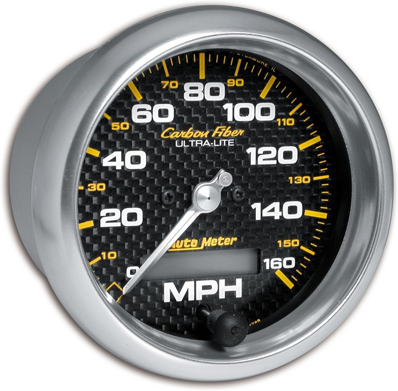 Amazon.com: Auto Meter 4789 Carbon Fiber in-Dash Electric Speedometer ...
