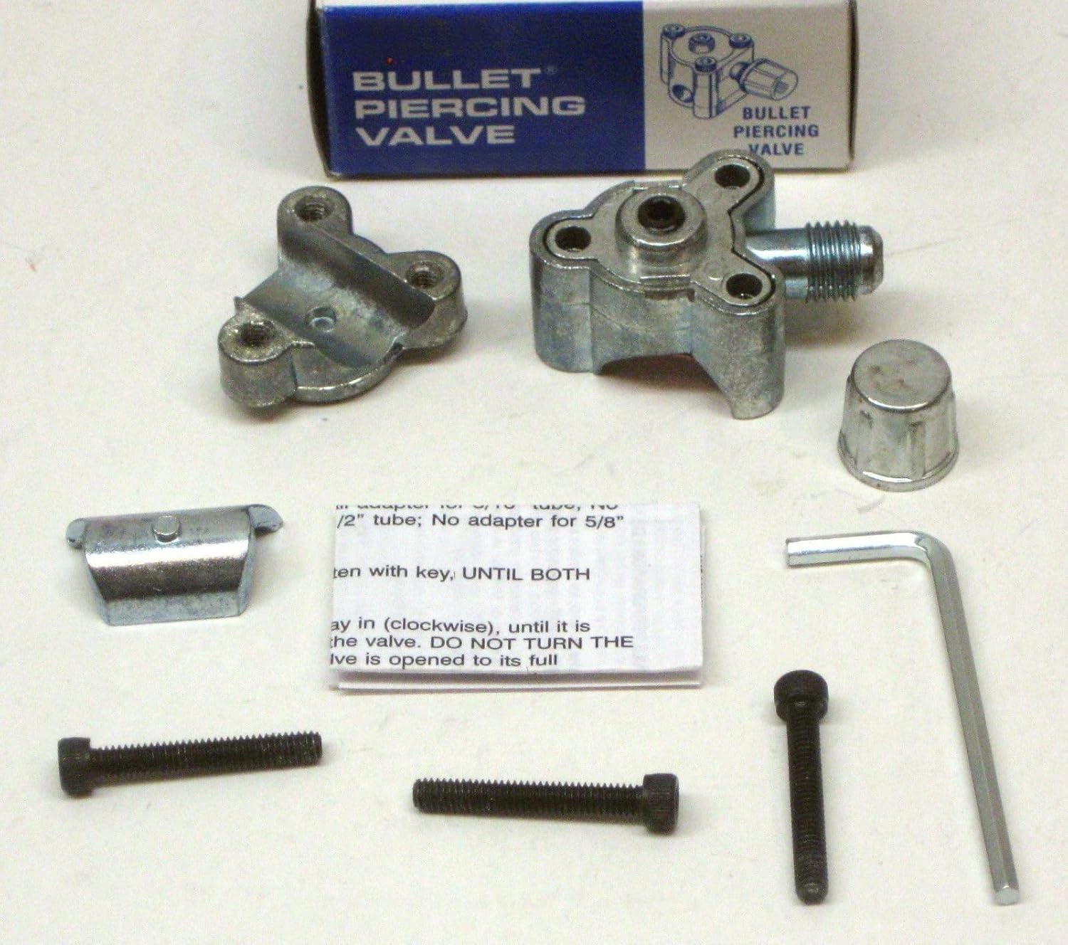 Amazon.com: BPV21 Bullet Piercing Valve fits 1/2" and 5/8" Tubing 2-n-1 ...