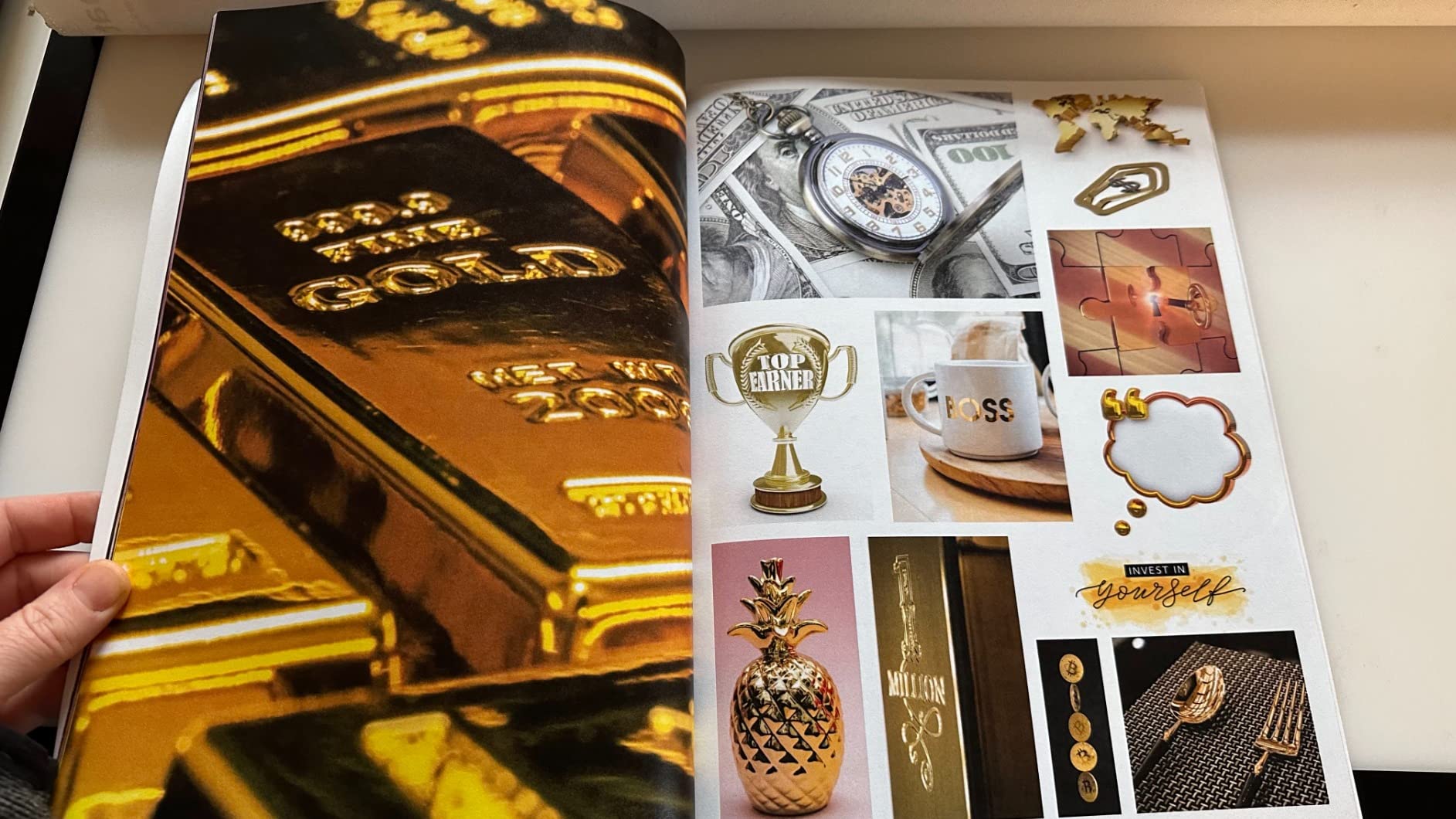 $5/mo - Finance Lady Boss Vision Board Clip Art Book for High Achievers ...