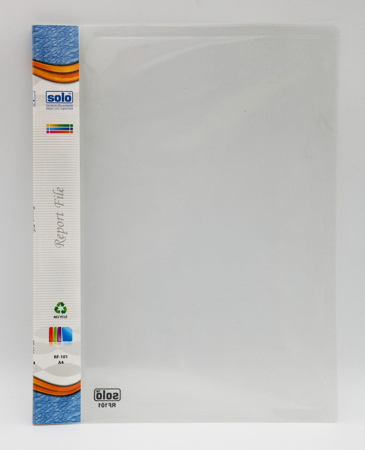 Solo A4 Report File- Pack of 10, Super Line Transparent Document File ...
