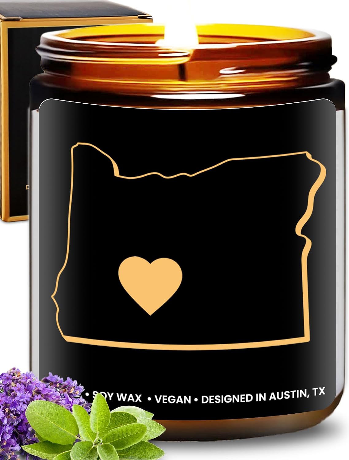 Amazon.com: Oregon Candle, Unique Oregon Themed Gifts for Men and Women ...