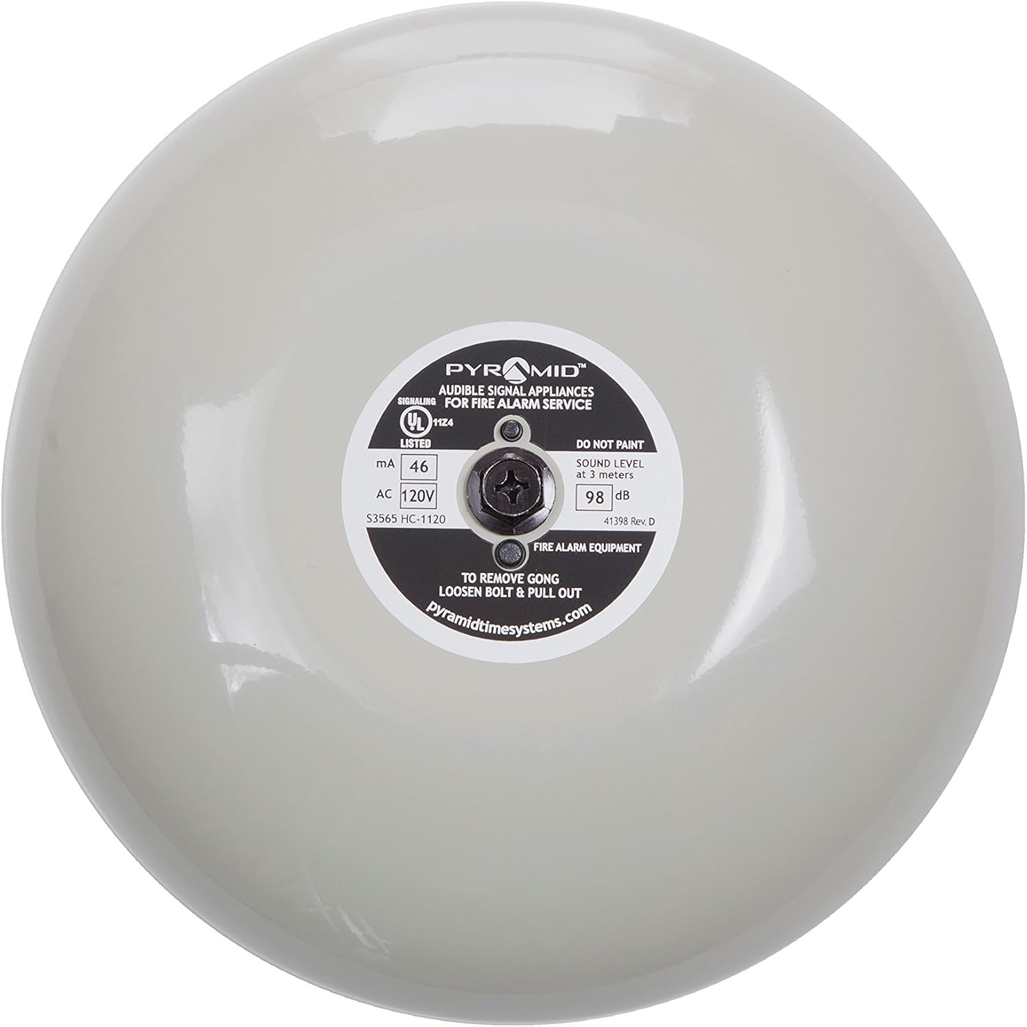 Pyramid 8" 24-Volt DC Bell (41392) : Amazon.ca: Tools & Home Improvement