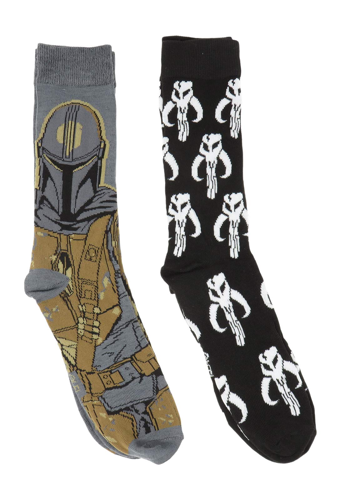 Amazon.com: Hyp Star Wars The Mandalorian Profile Logos 2 Pair Pack ...