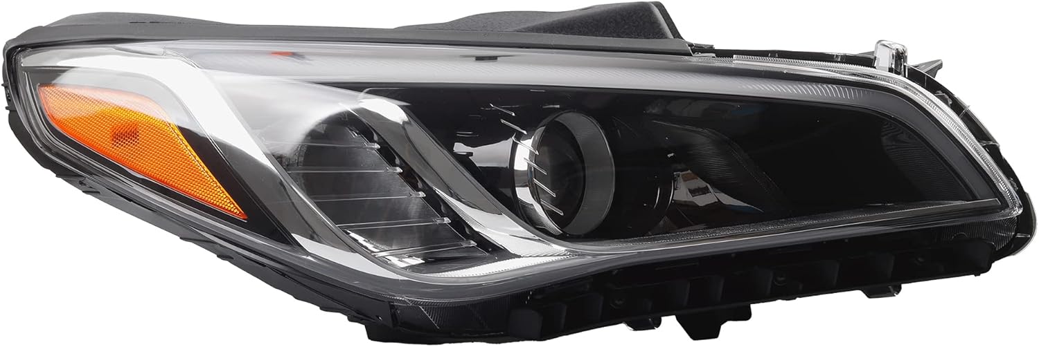 Amazon.com: Dasbecan Halogen Headlight (w/Bulbs) Compatible With ...