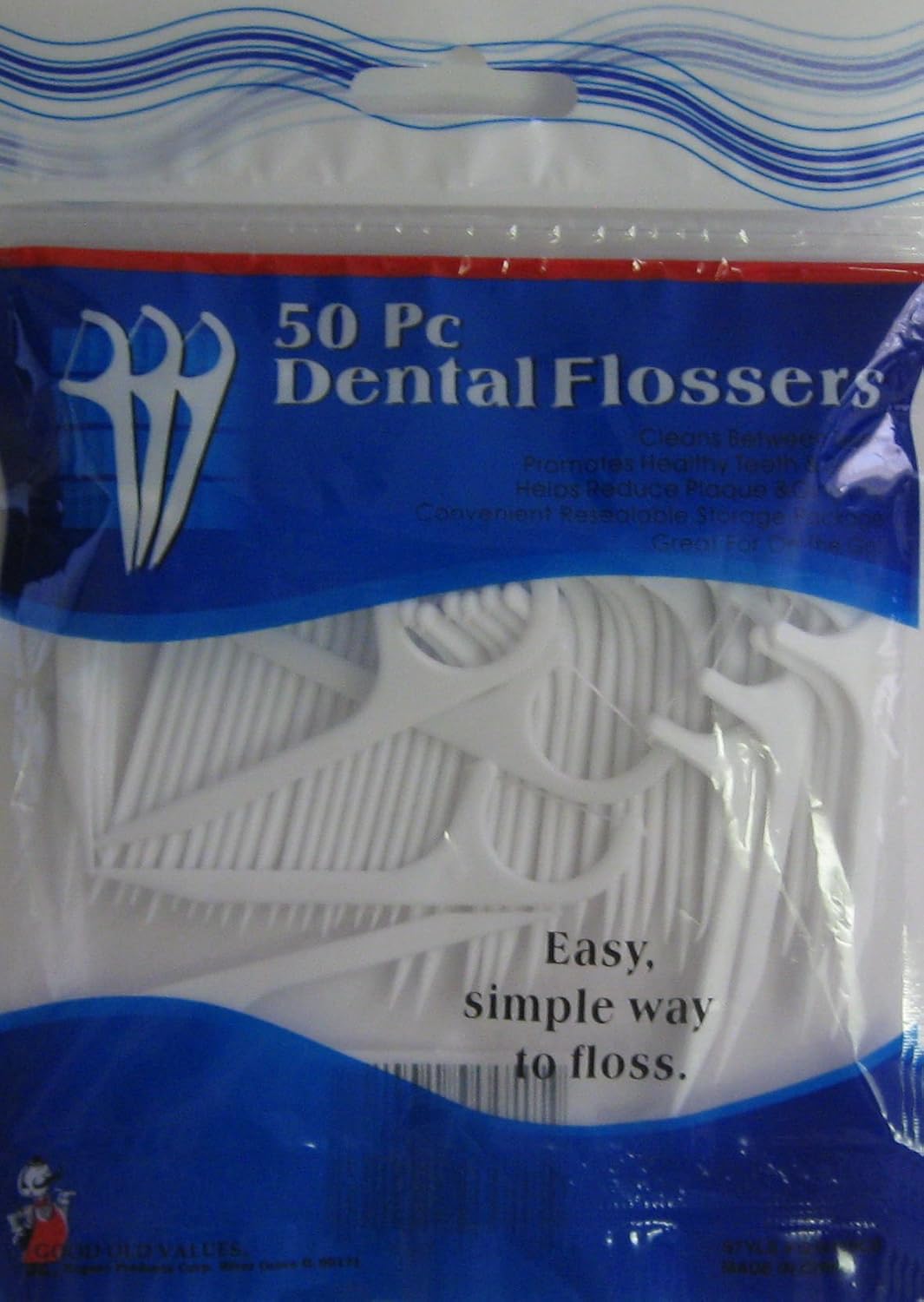 Amazon.com: 1 Pack of 50 Piece Dental Flossers : Health & Household