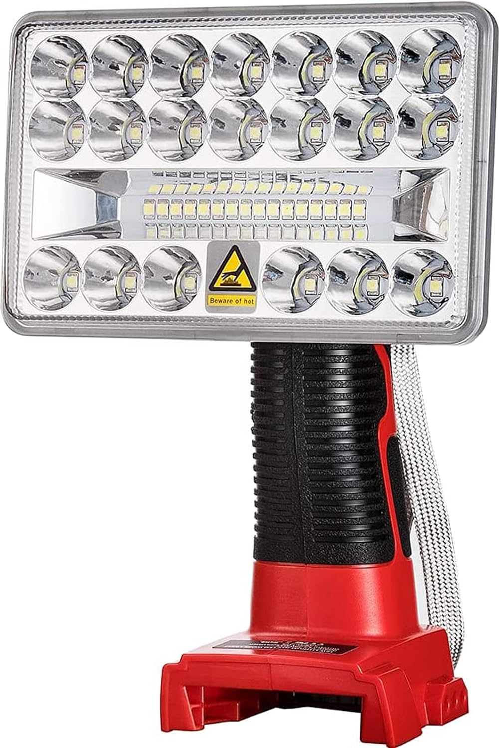 lilocaja 18W 2000LM Flashlight for Milwaukee M18 Cordless LED Work ...