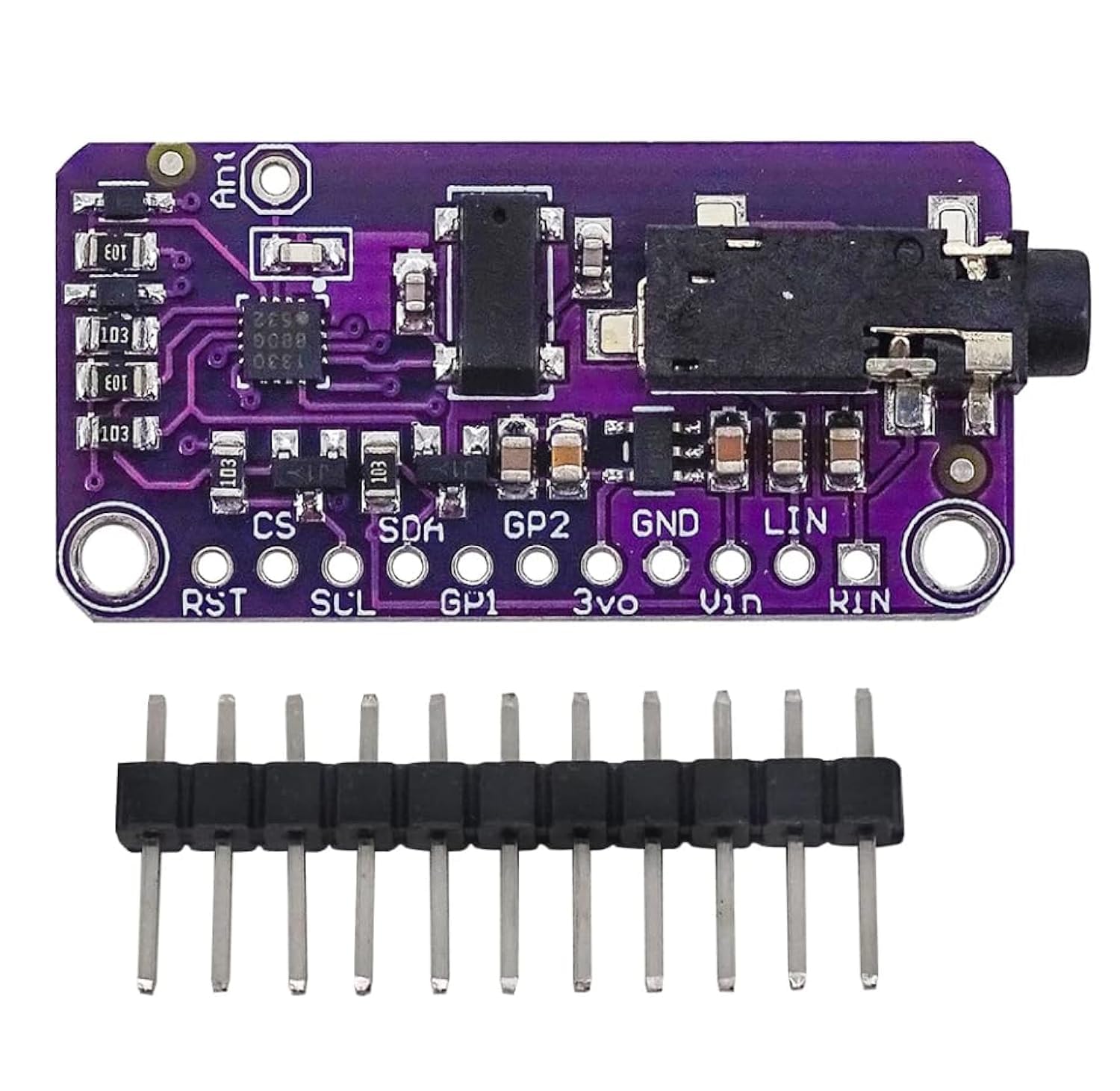 K0r41si4713 Stereo Fm Radio Transmitter Module Rds Rbds Breakout Board ...