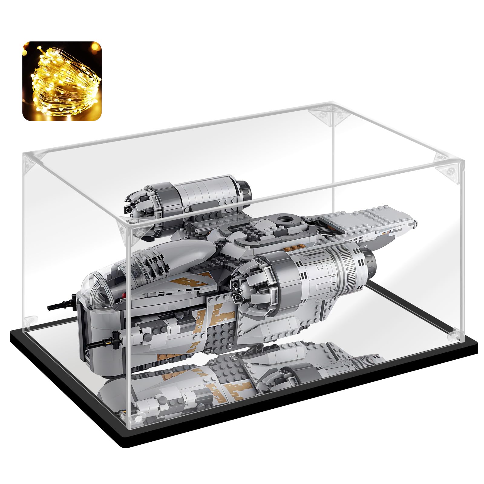 Amazon.com: Instnovny Acrylic Display Case for Collectibles Assemble ...