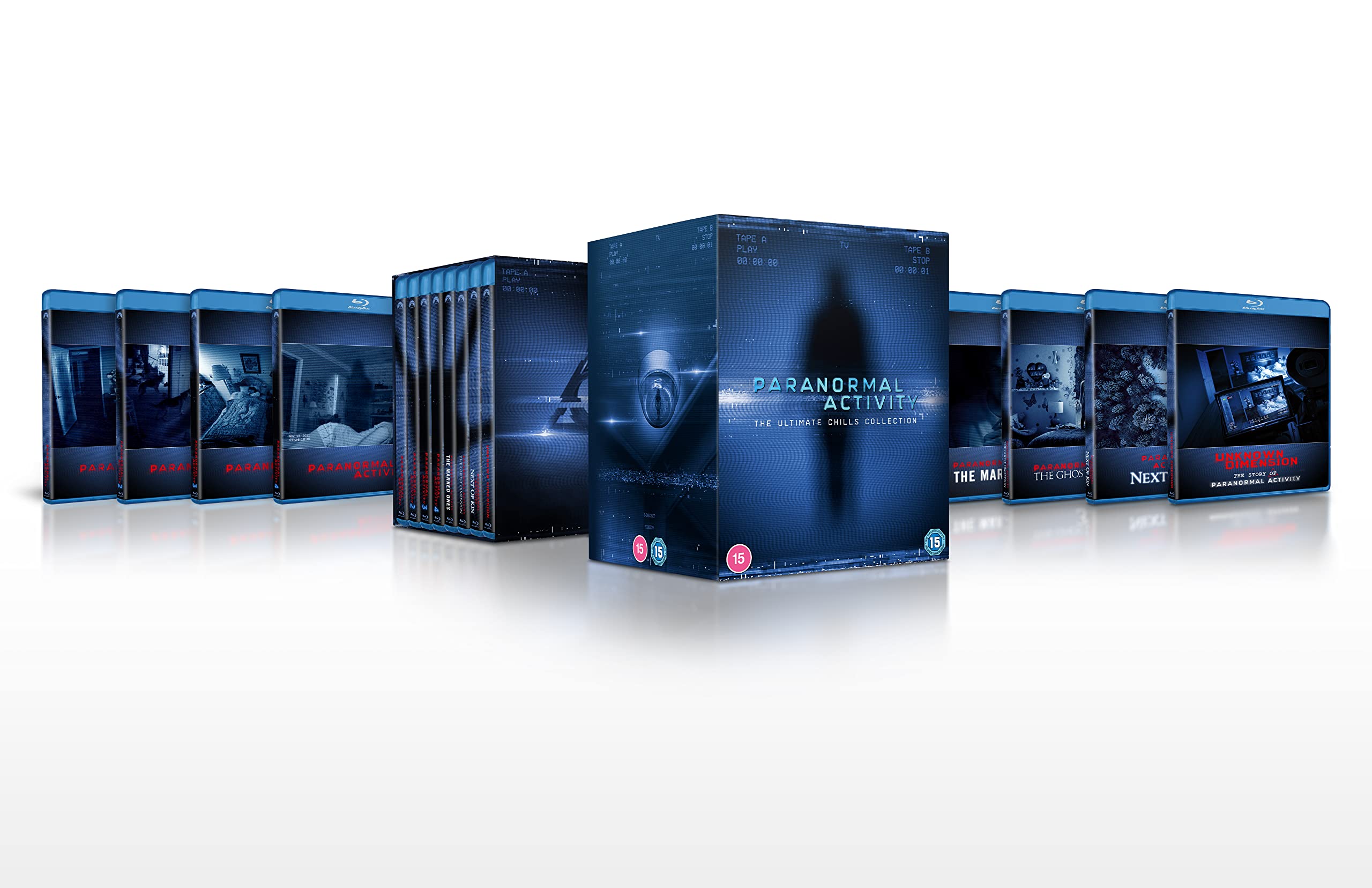 Paranormal Activity Ultimate Chills Collection Limited Edition [Blu-ray ...