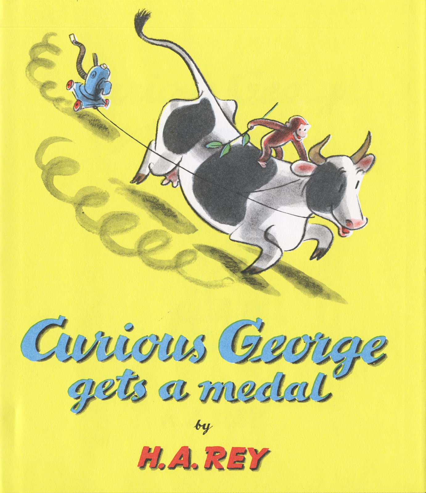 Curious George Gets a Medal: Rey, H. A., Rey, Margret: 0046442169738 ...